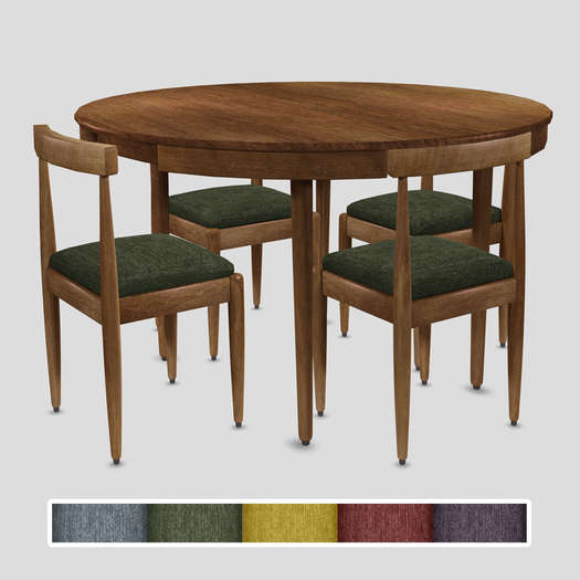 Second Life Marketplace - (Luc.) Corbin Dining Set, Cherry